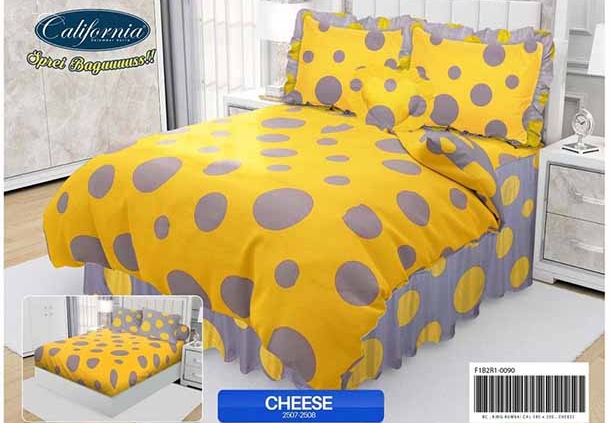 Sprei California Cheese - Katalog SpreiQu